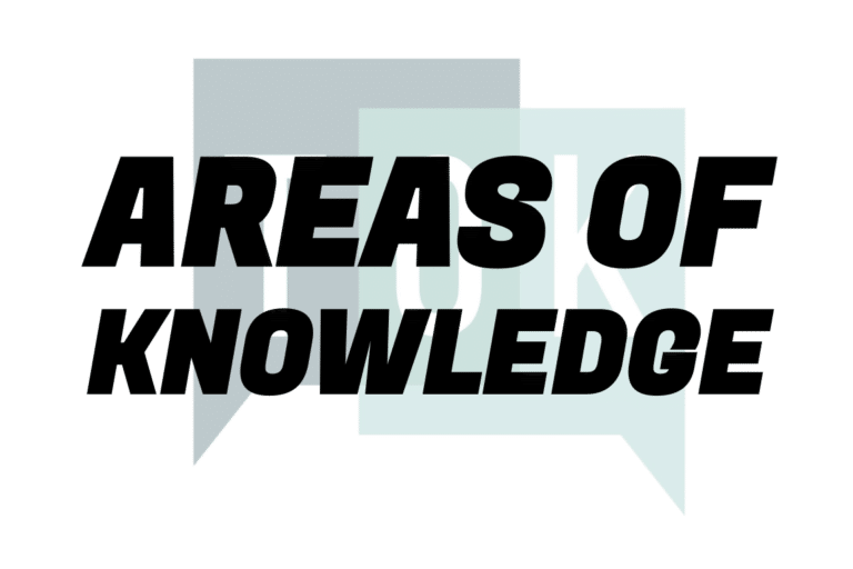 Areas of knowledge - theoryofknowledge.net